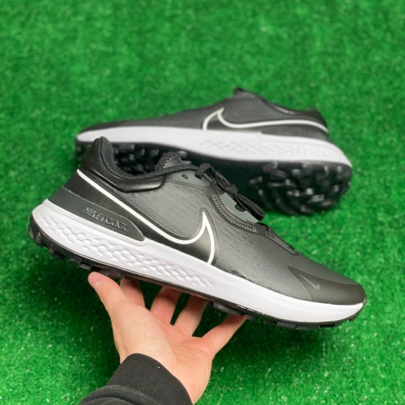 Nike | Shoes | Nike Infinity Pro 2 Mens Spikeless Golf Shoes Black ...
